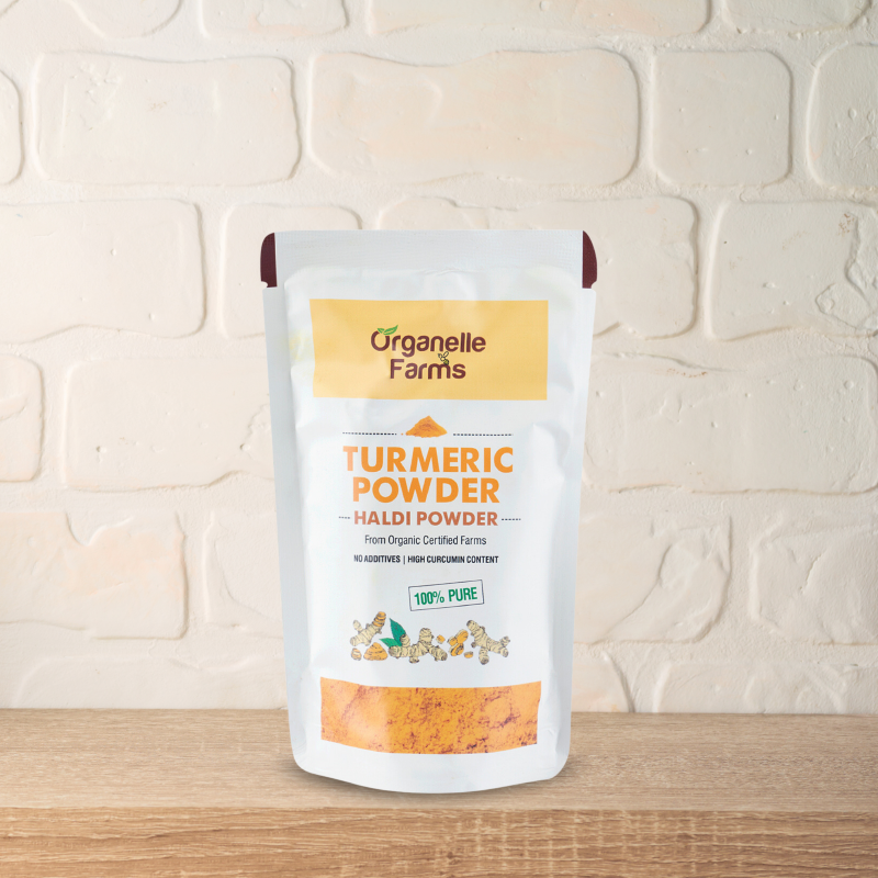 Turmeric (Haldi) Powder - 100Gms | Organelle Farms