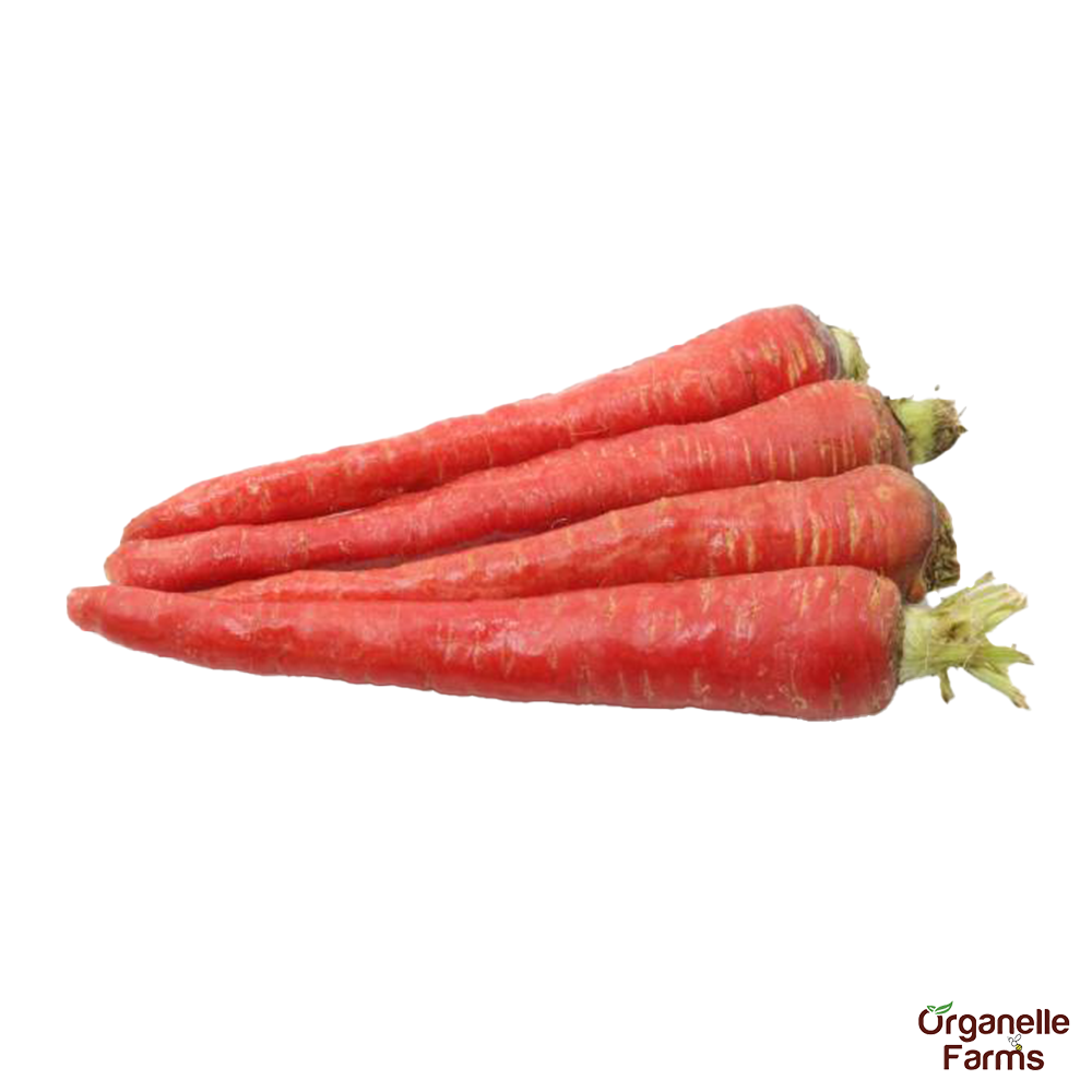 Red Carrot-500 Gms | Organelle Farms